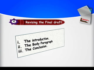 Writing process in essay writing | PPTX
