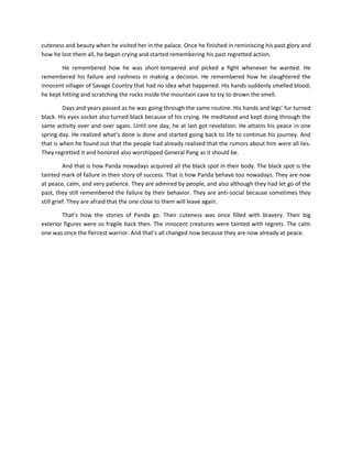 Independent Writing Project | PDF