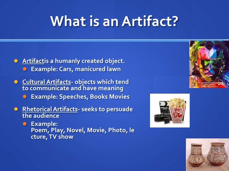 Artifact meaning english - servenibht