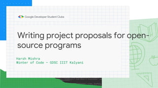 Writing project proposals for open-source programs.pptx