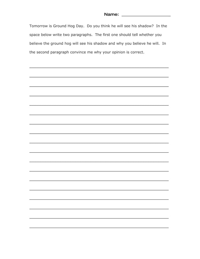 Writing prompt | DOC