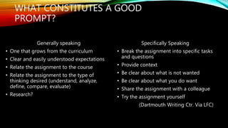 Writing Prompt Presentation | PPT