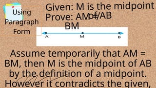 Writing Proof for grade 8 learners in junior high | PPTX