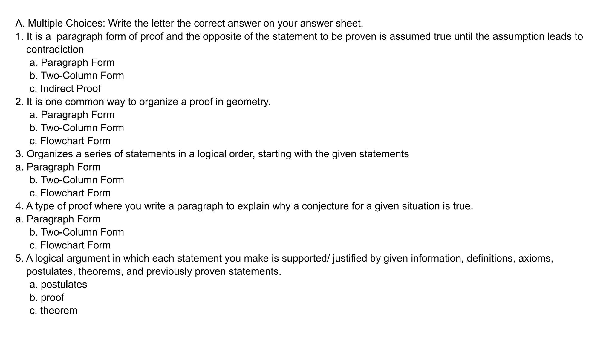 writing proofs IN MATHEMATICS GRADE 8.pptx