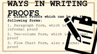 Writing Proofs (Direct and Indirect) PPT.pptx