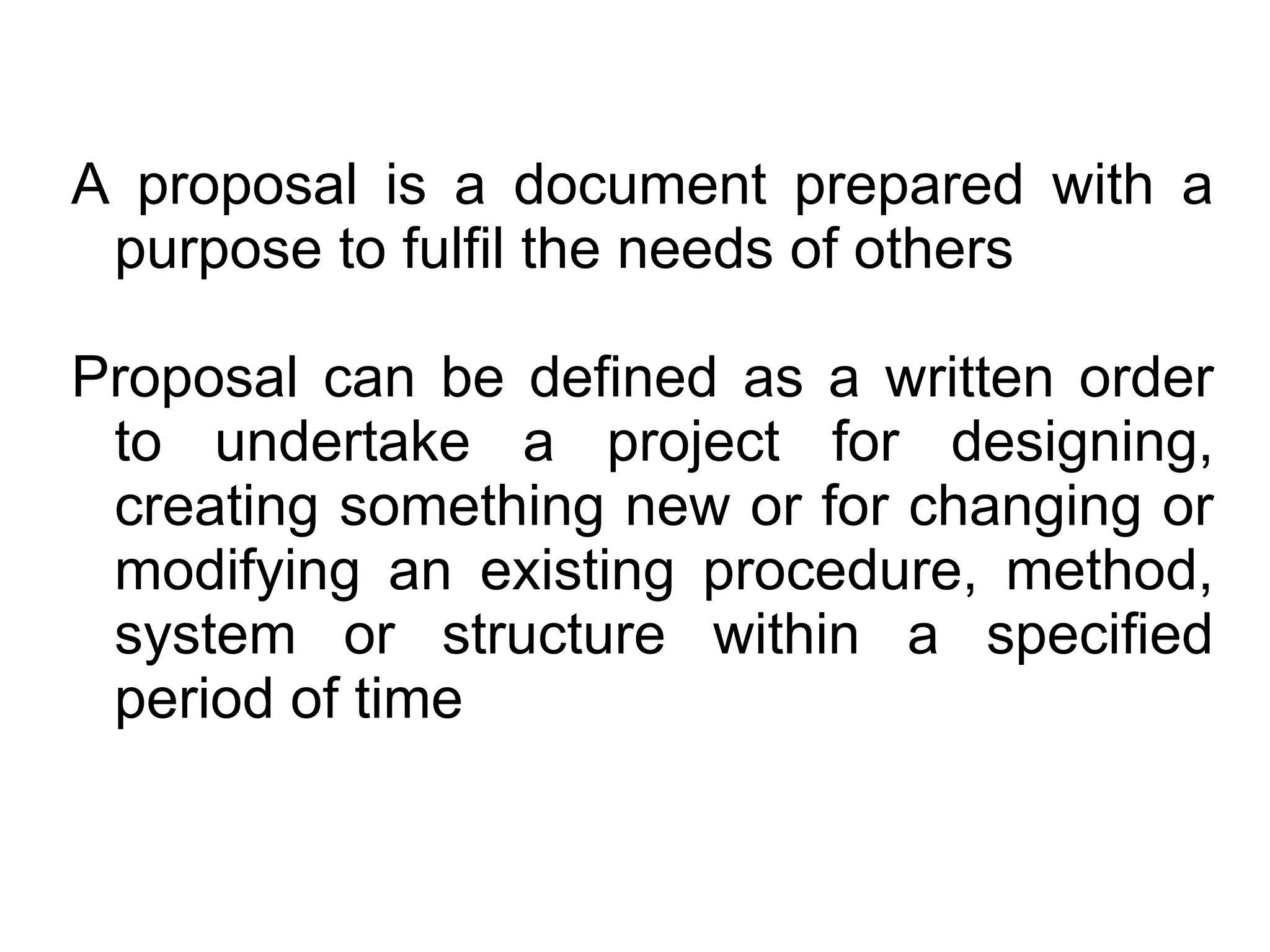 Writing proposal | PPT