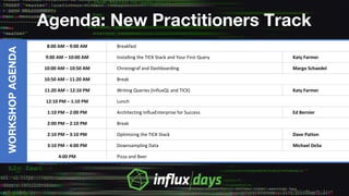 WRITING QUERIES (INFLUXQL AND TICK) | PDF