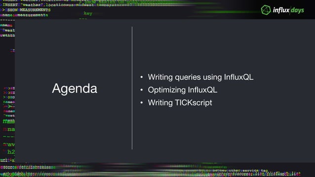 WRITING QUERIES (INFLUXQL AND TICK) | PDF