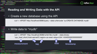 WRITING QUERIES (INFLUXQL AND TICK) | PDF
