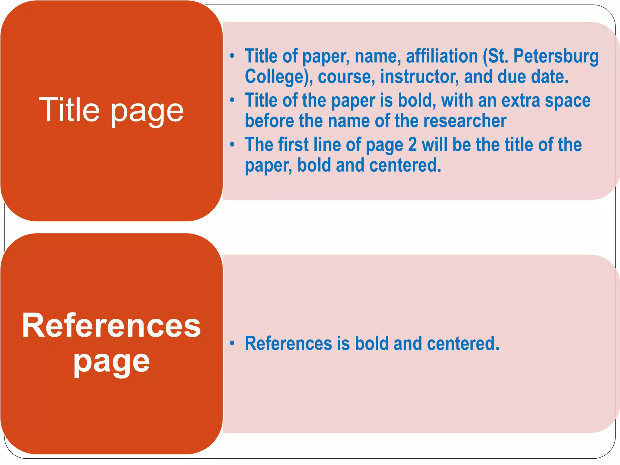 Writing References in APA Style(7th edition) | PPTX