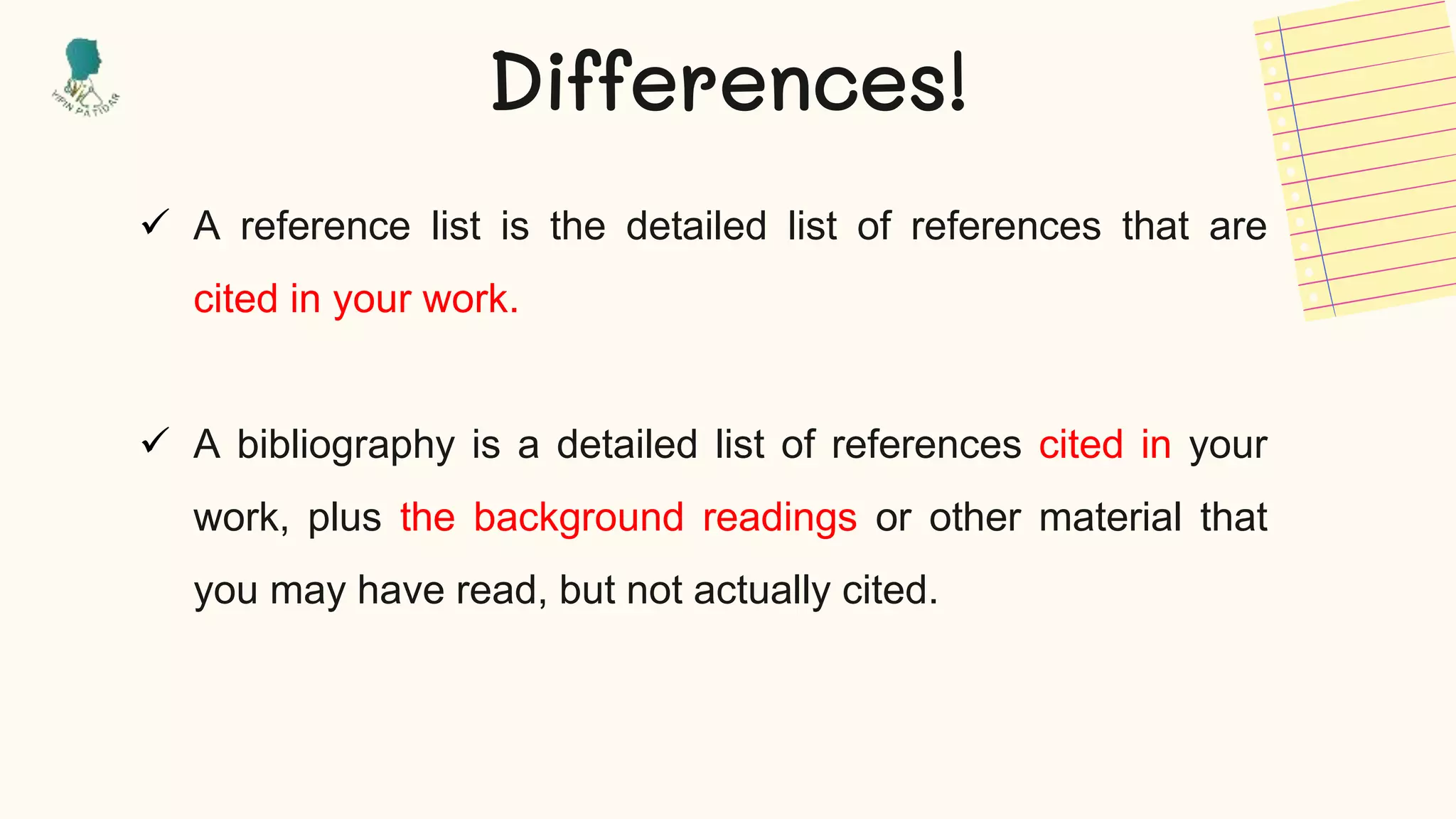 writing references | PPTX