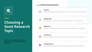 Writing Research Introduction of a research paper | PPTX