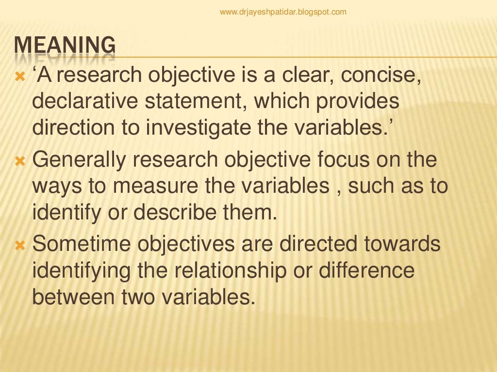 writing-research-objectives