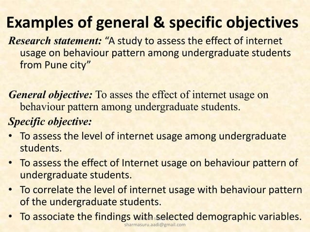 Writing research objectives by suresh aadi8888 | PPT