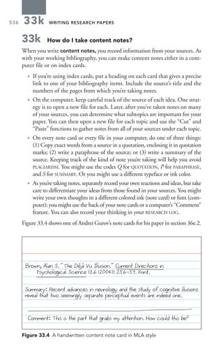 Writing research papers | PDF