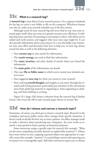 Writing research papers | PDF