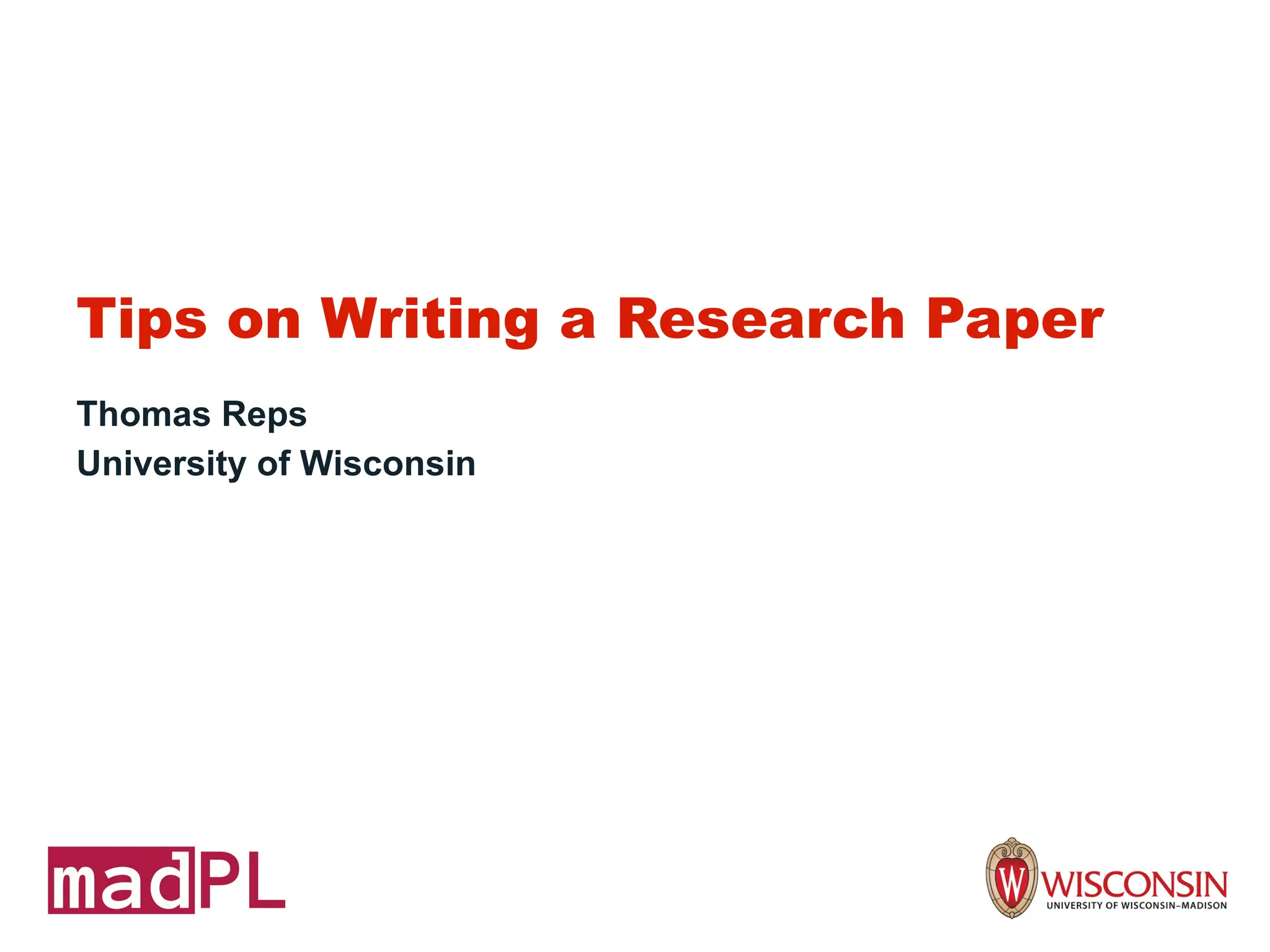 Tips on Writinga Research Papers .pptx