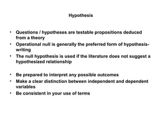 Writing research proposal_1 | PPT | Education