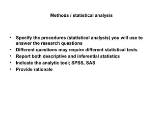 Writing research proposal_1 | PPT | Education