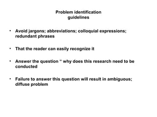 Writing research proposal_1 | PPT | Education