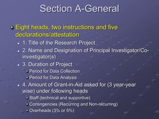 Writing research proposal for funding | PDF