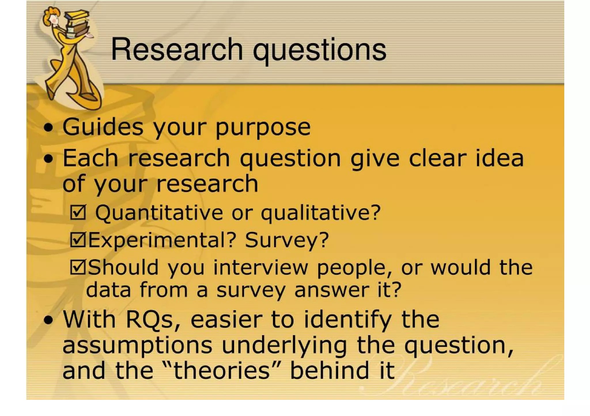 Writing Research Questions | PPT