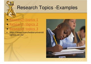 Writing Research Questions | PPT