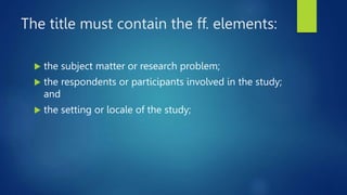 Writing Research Title.pptx