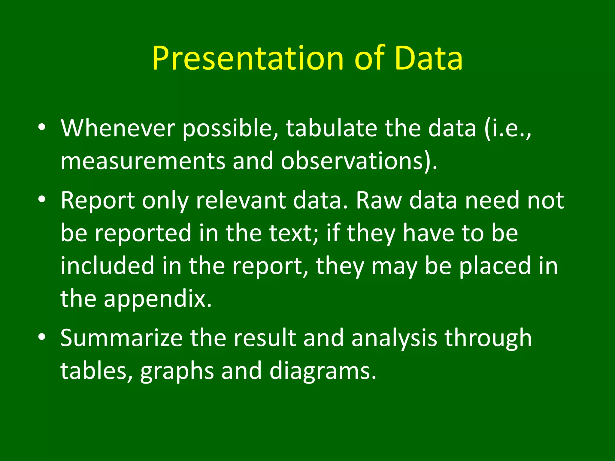 Writing Results and Discussion, Summary and Conclusion.pptx