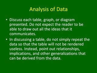 Writing Results and Discussion, Summary and Conclusion.pptx