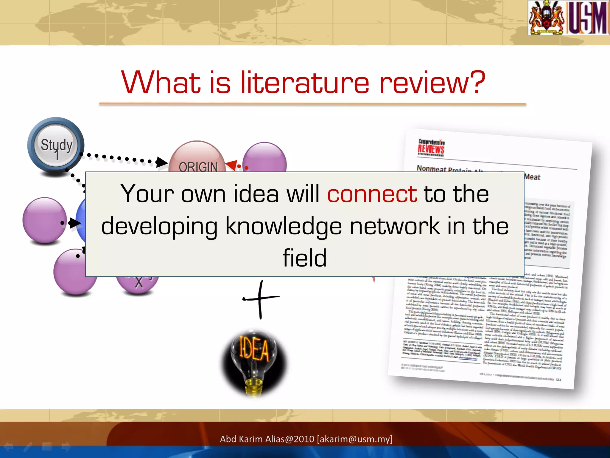 Writing a Review Paper | PDF