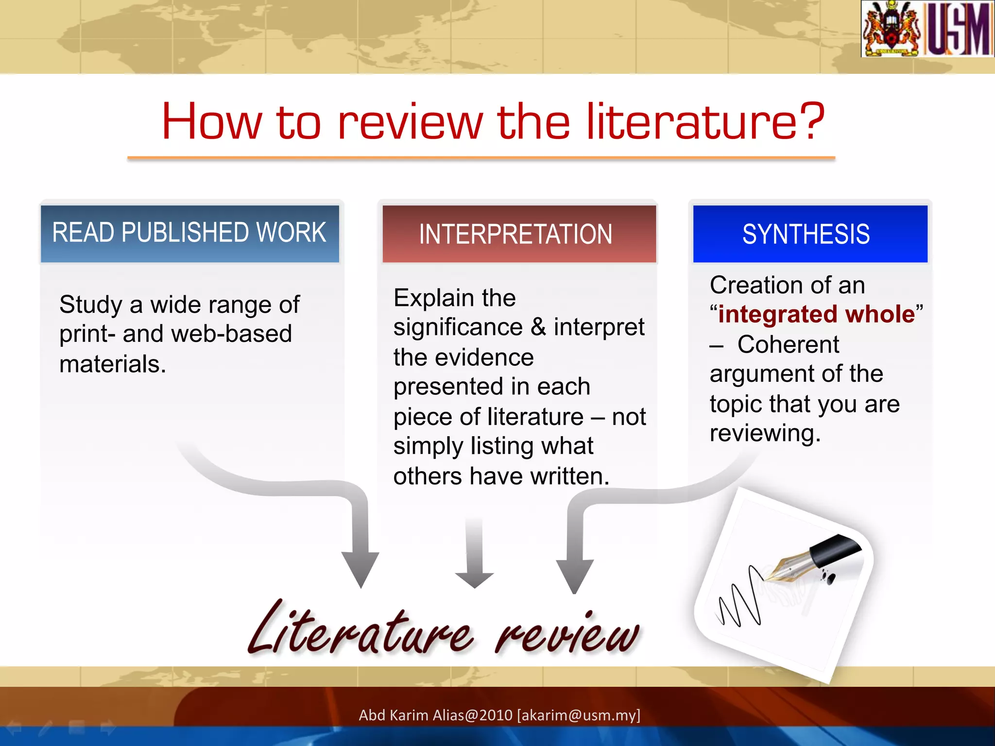 Writing a Review Paper | PDF