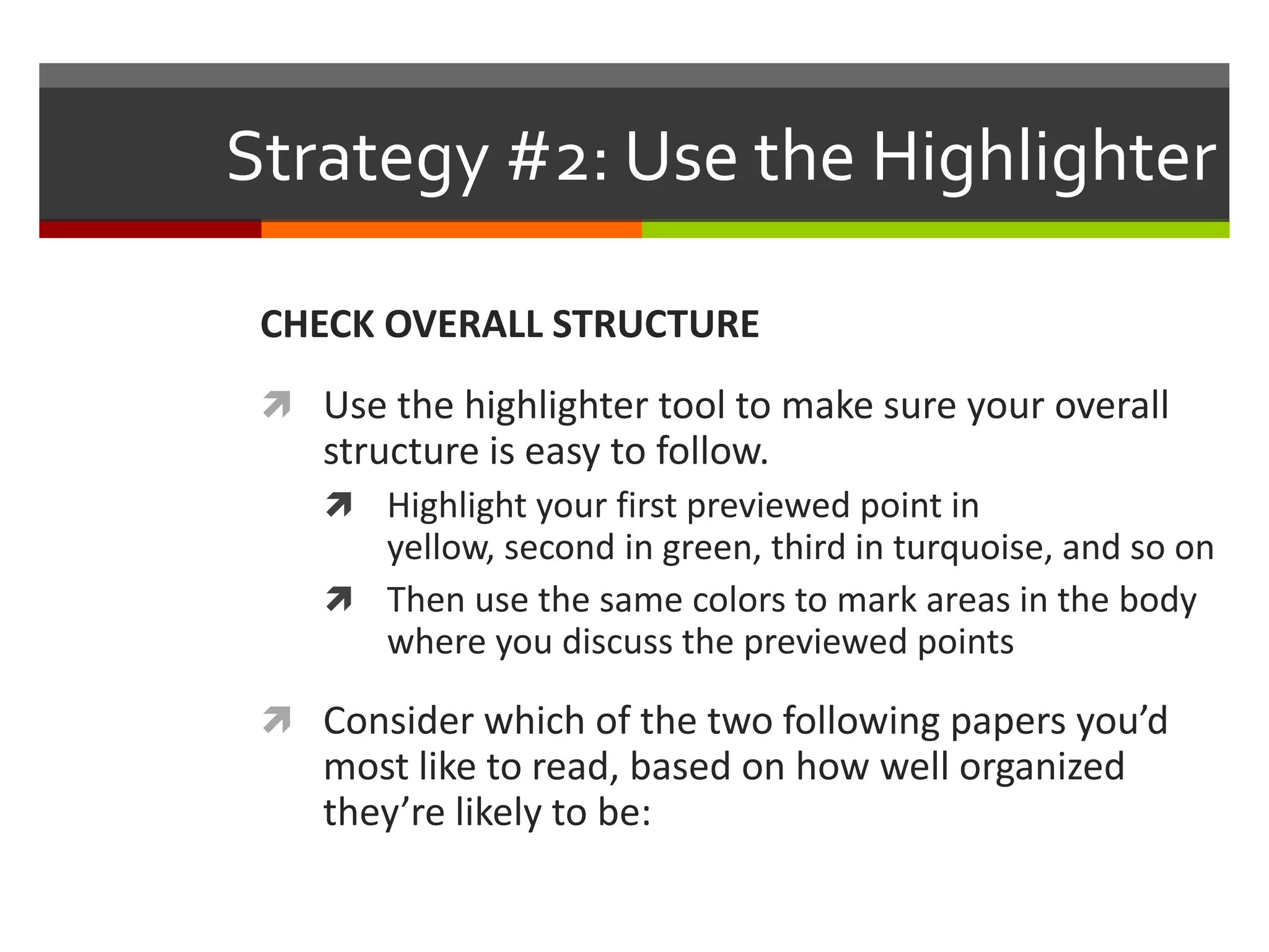 General Tips for Writing & Revising v.1.0 | PPTX