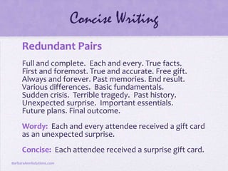 2013 Education Symposium & Expo - Writing Right | PPT