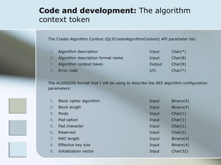 Writing RPG Applications Using Cryptographic Services APIs | PPT