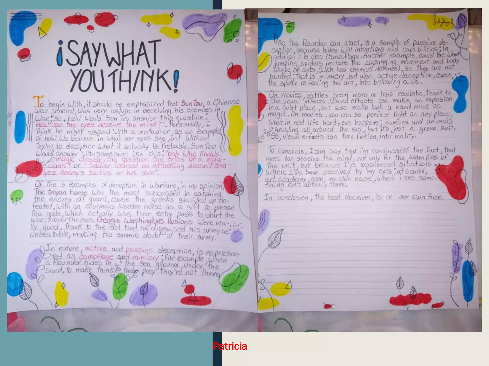 Writings about Visual Deception | PPT