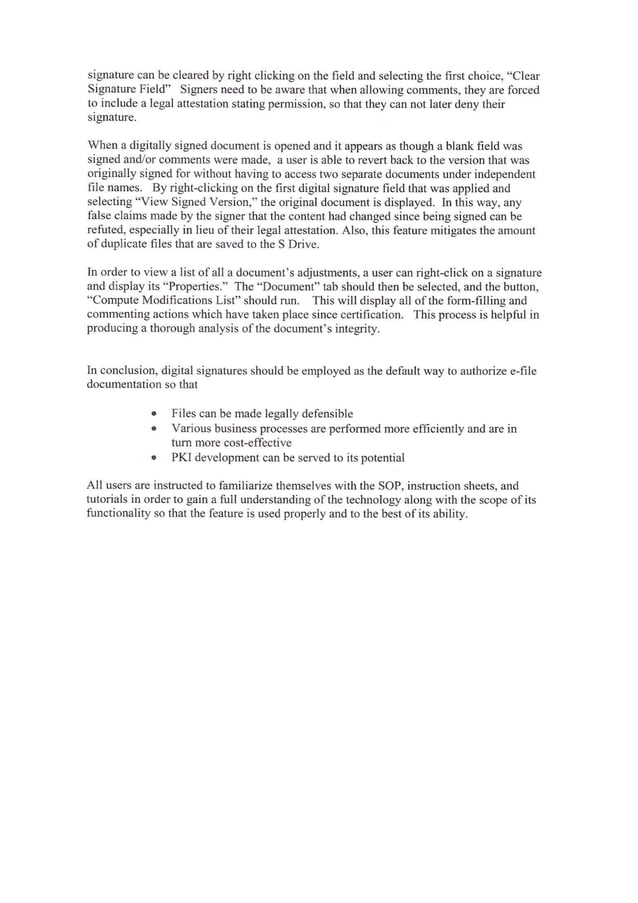 Writing Sample Digital Signature Implementation | PDF