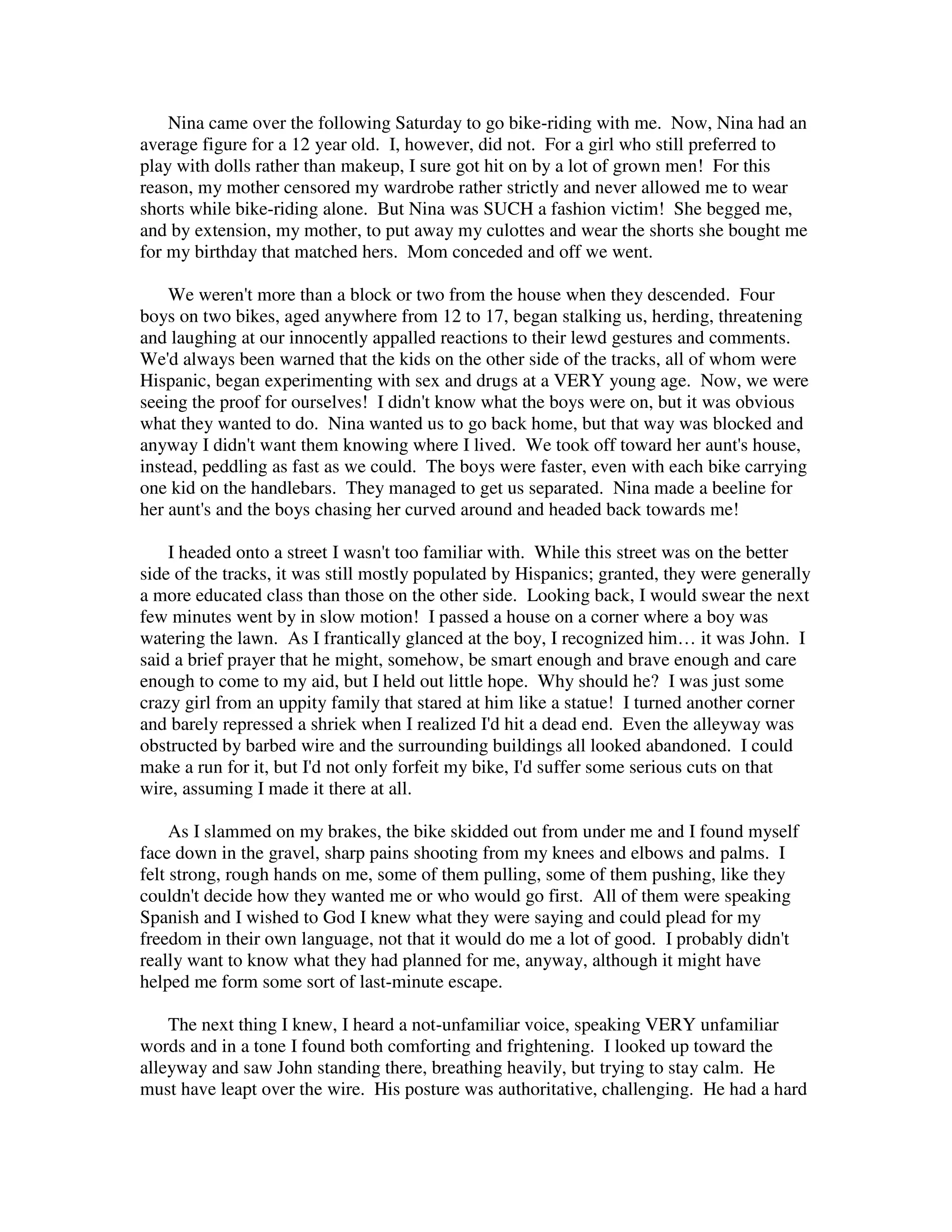 Writing Sample - Fiction | PDF