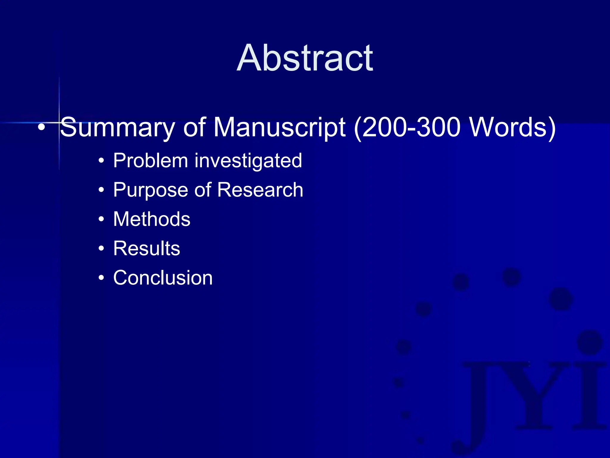 Writing Scientific Manuscripts Presentation.ppt