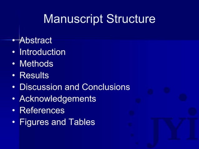 Writing Scientific Manuscripts Presentation.ppt