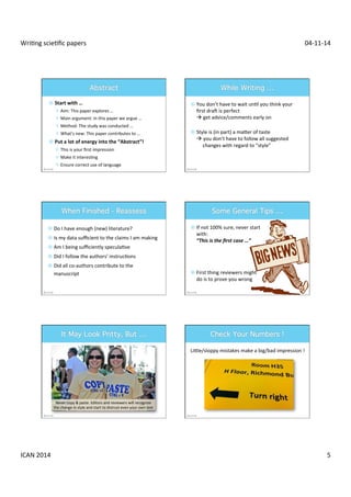 Writing scientific paper | PDF