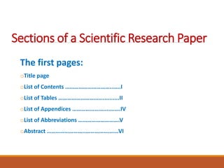 Writing scientific paper | PDF