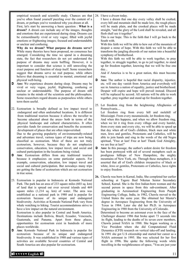 HSC Writing Section by হযবরল English | PDF | Children\'s Health ...