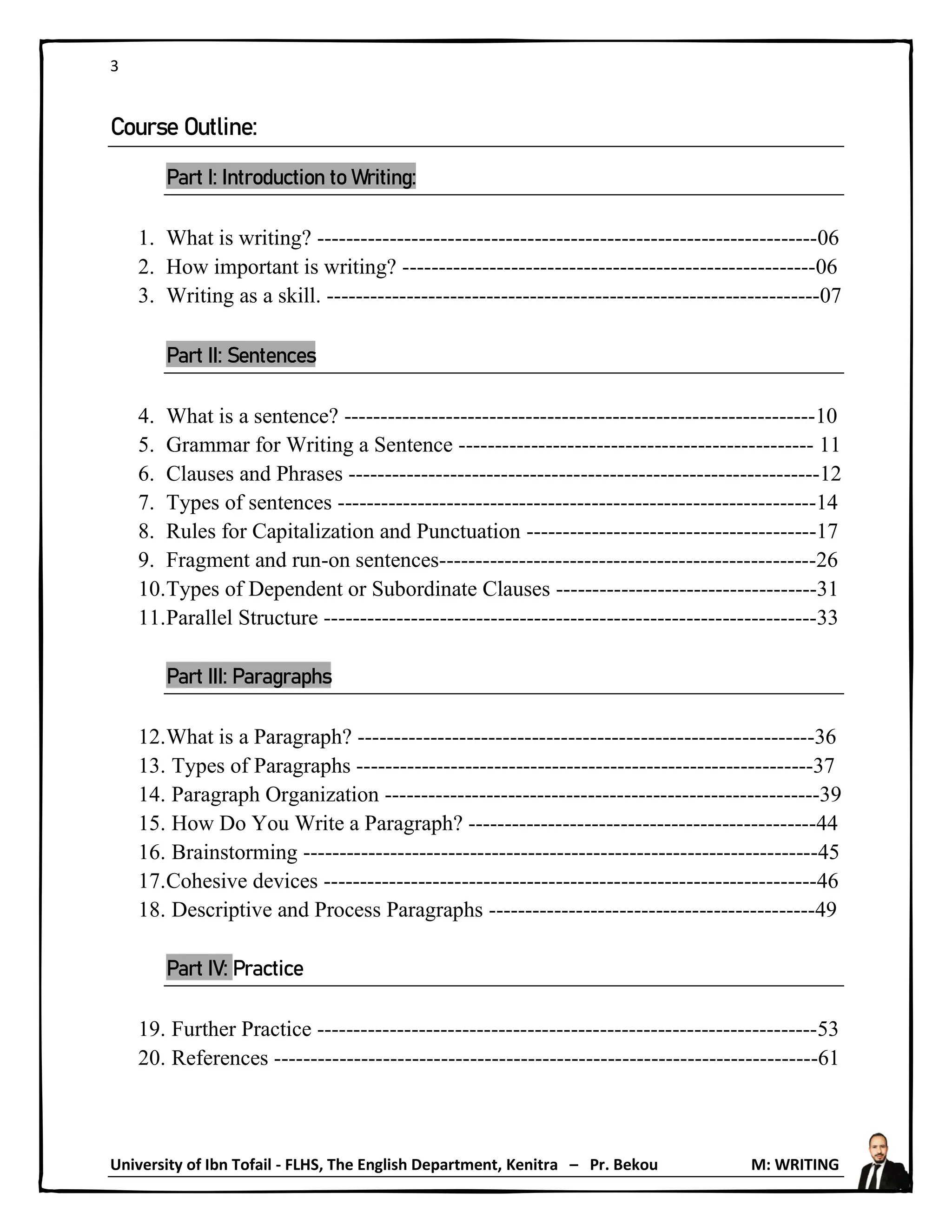Writing_Semester _1English.pdf__________ | PDF