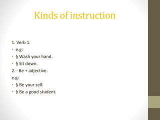 Writing short instructions | PPTX