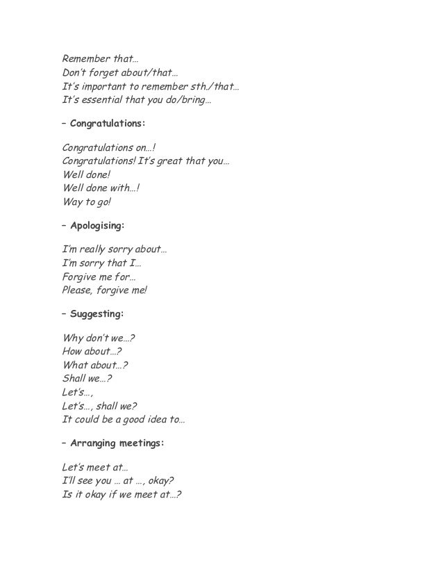 Writing Short Messages