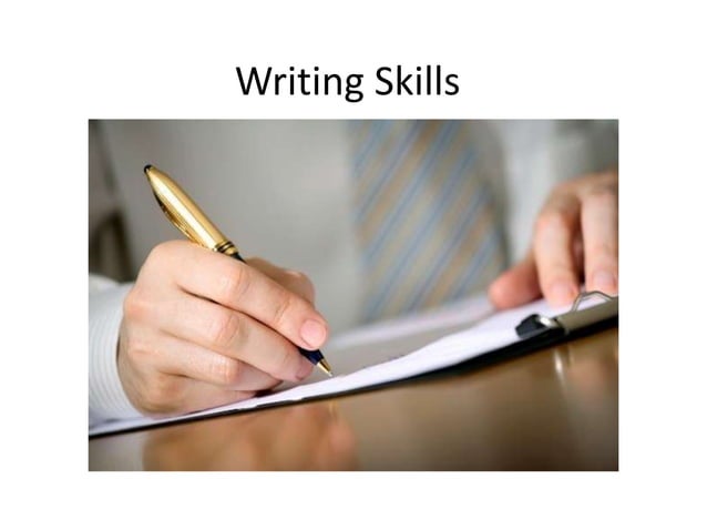 Writing skills | PPTX | Freelance Writing | Content Production