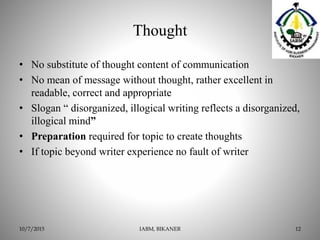 Writing skills | PPT