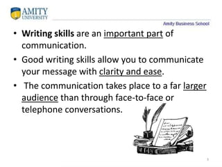 Writing skills | PPTX