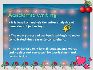 Writing skills | PPTX